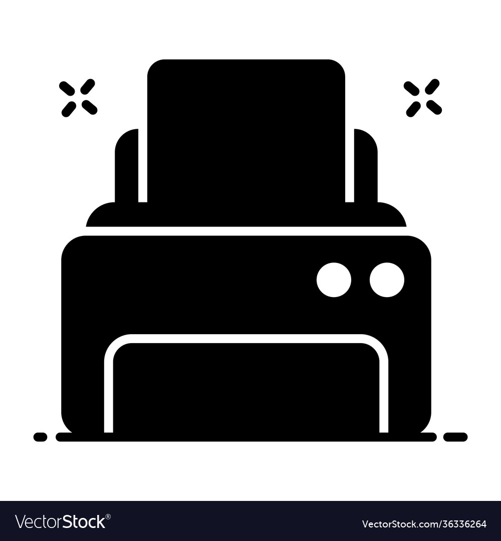Printer Royalty Free Vector Image - VectorStock