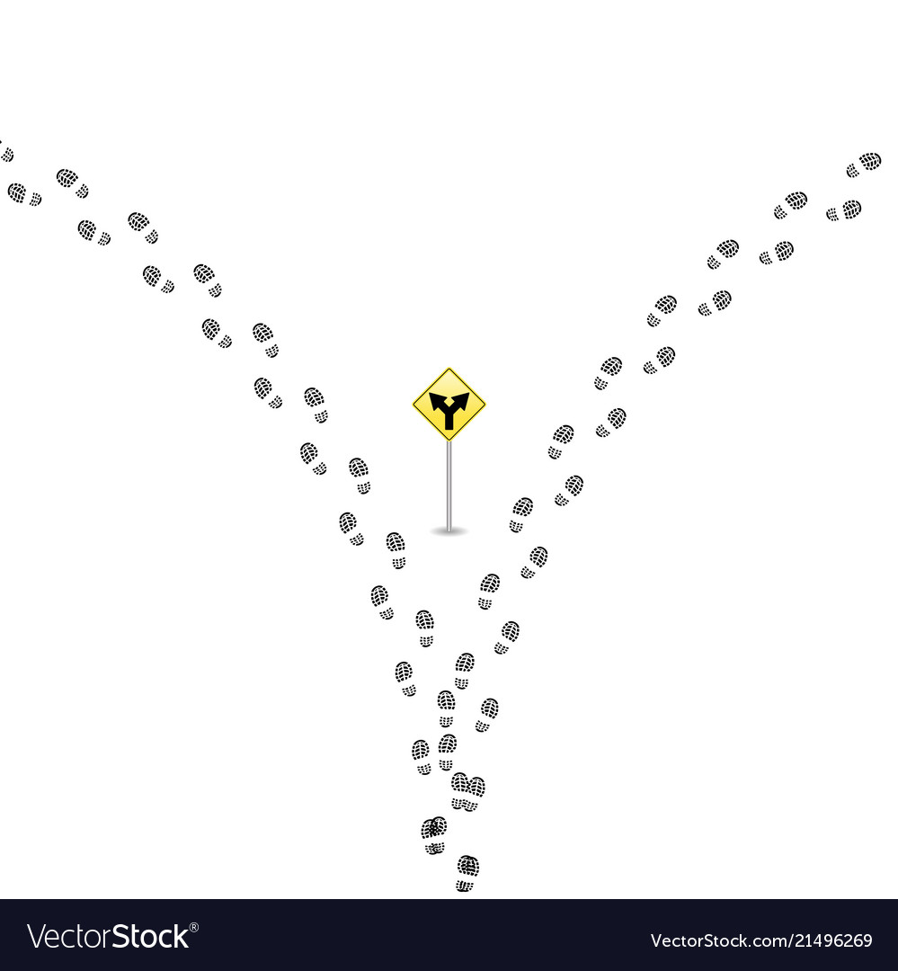 Different ways background Royalty Free Vector Image