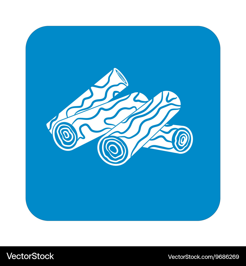 Firewood icon Royalty Free Vector Image - VectorStock