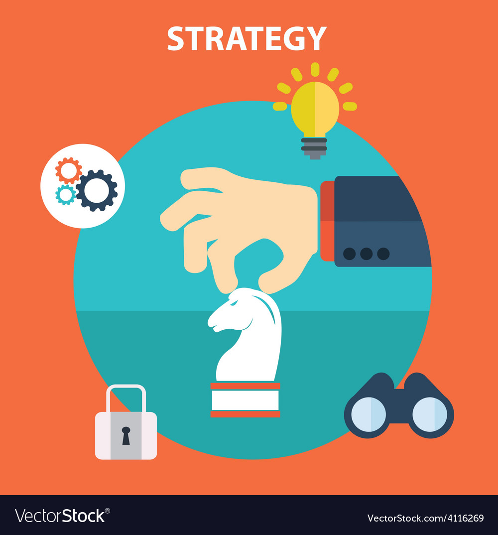 Strategy Royalty Free Vector Image - VectorStock