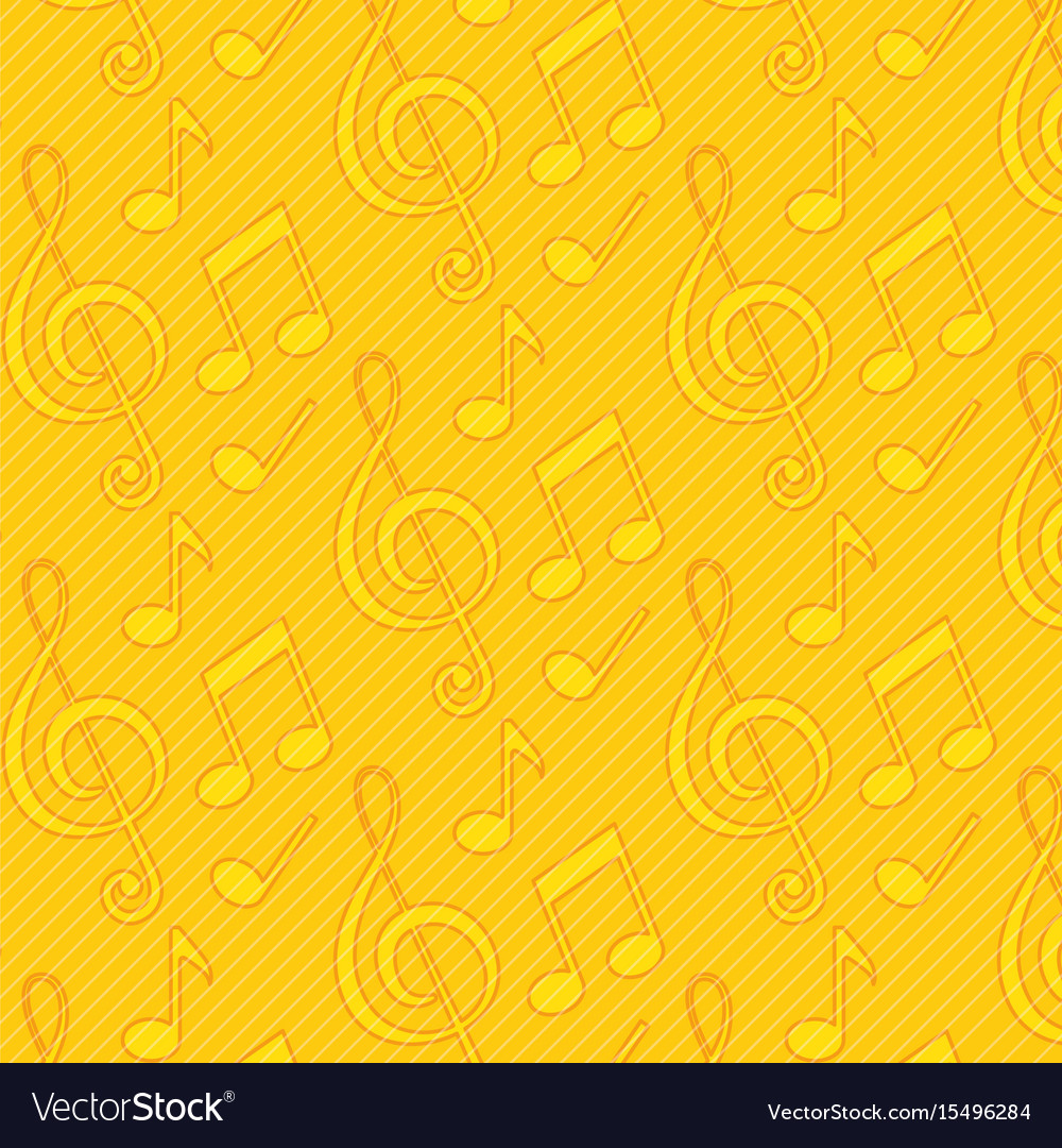 Musical notes pattern Royalty Free Vector Image