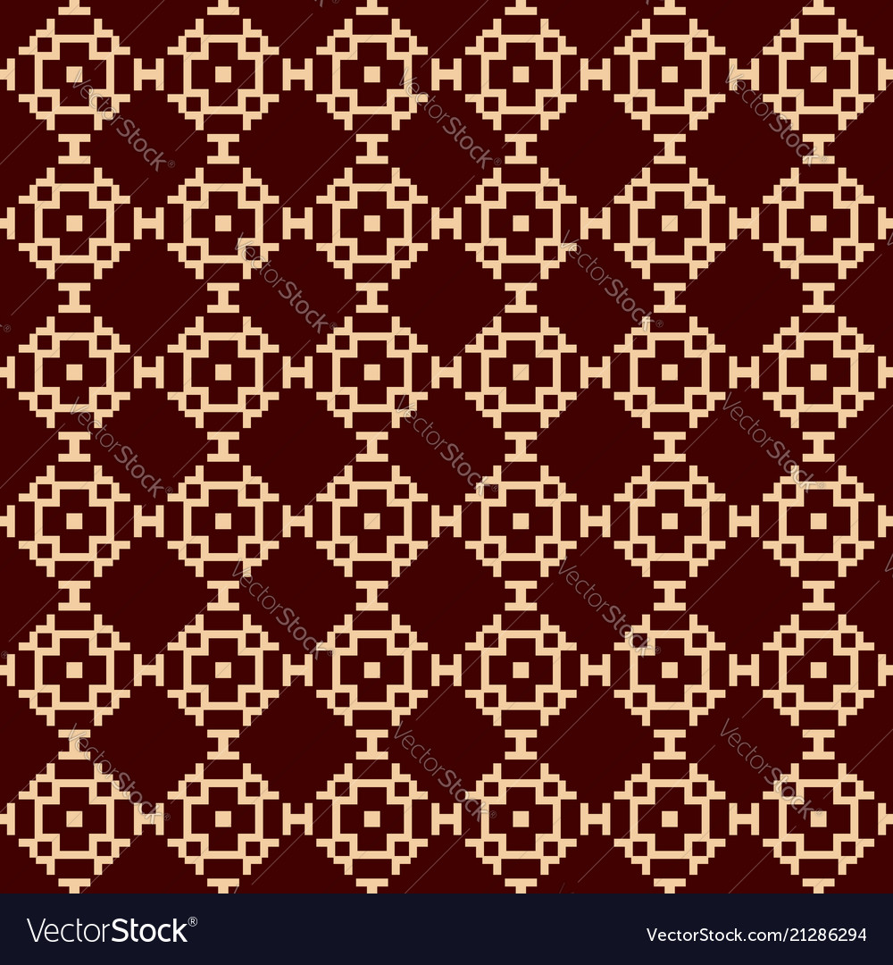 Luxury geometric pattern seamless pattern Vector Image