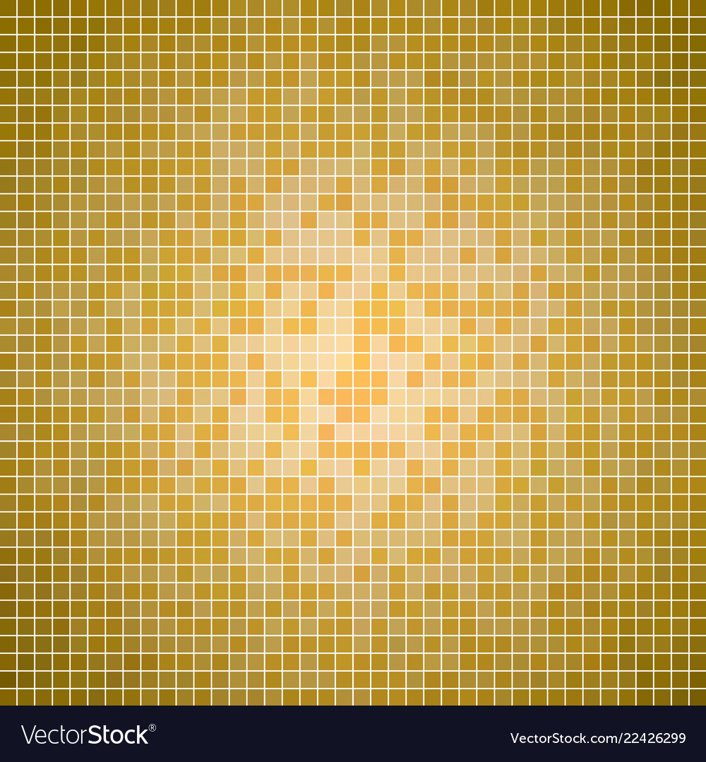 Abstract square pixel mosaic background Royalty Free Vector