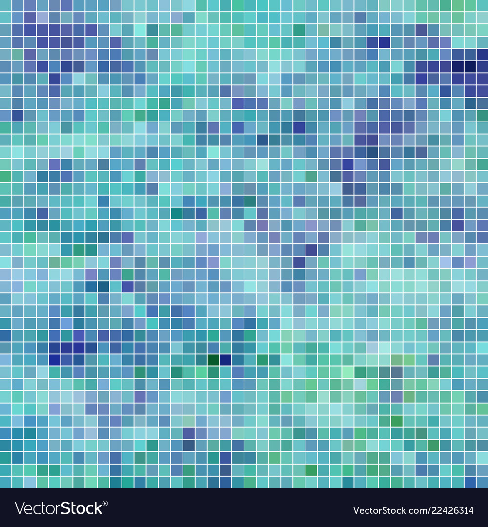 Abstract Square Pixel Mosaic Background Royalty Free Vector