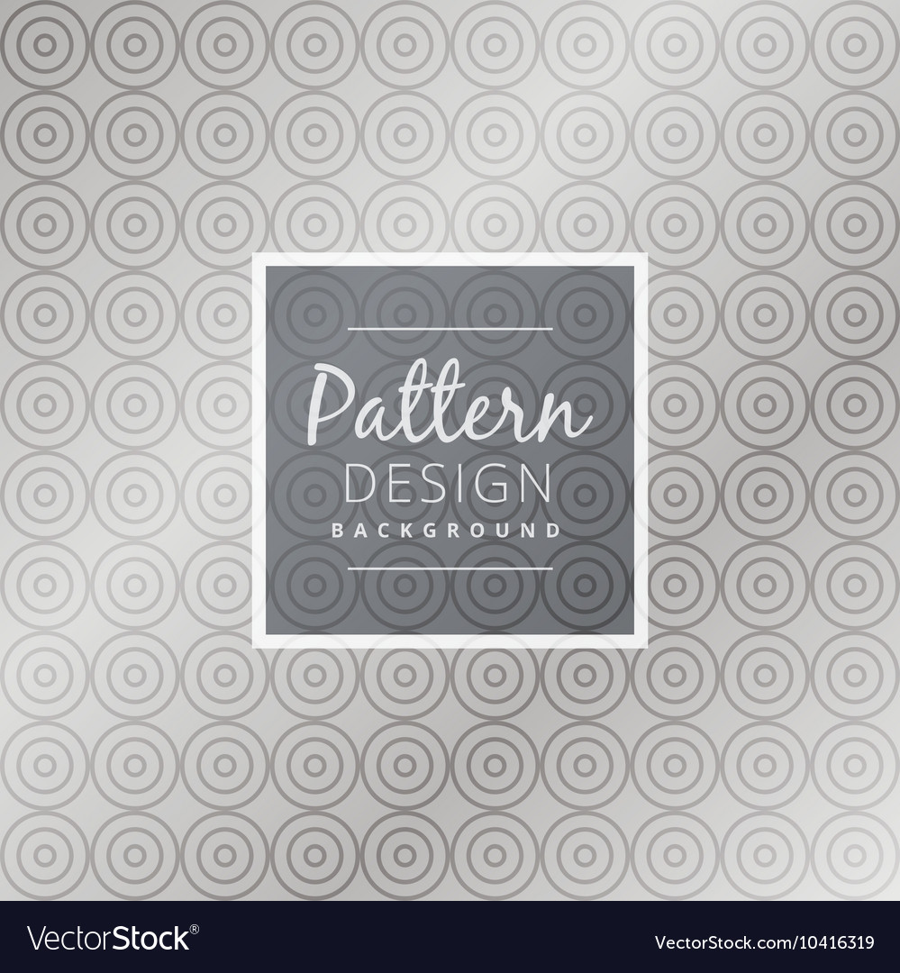 Gray circular seamless pattern Royalty Free Vector Image