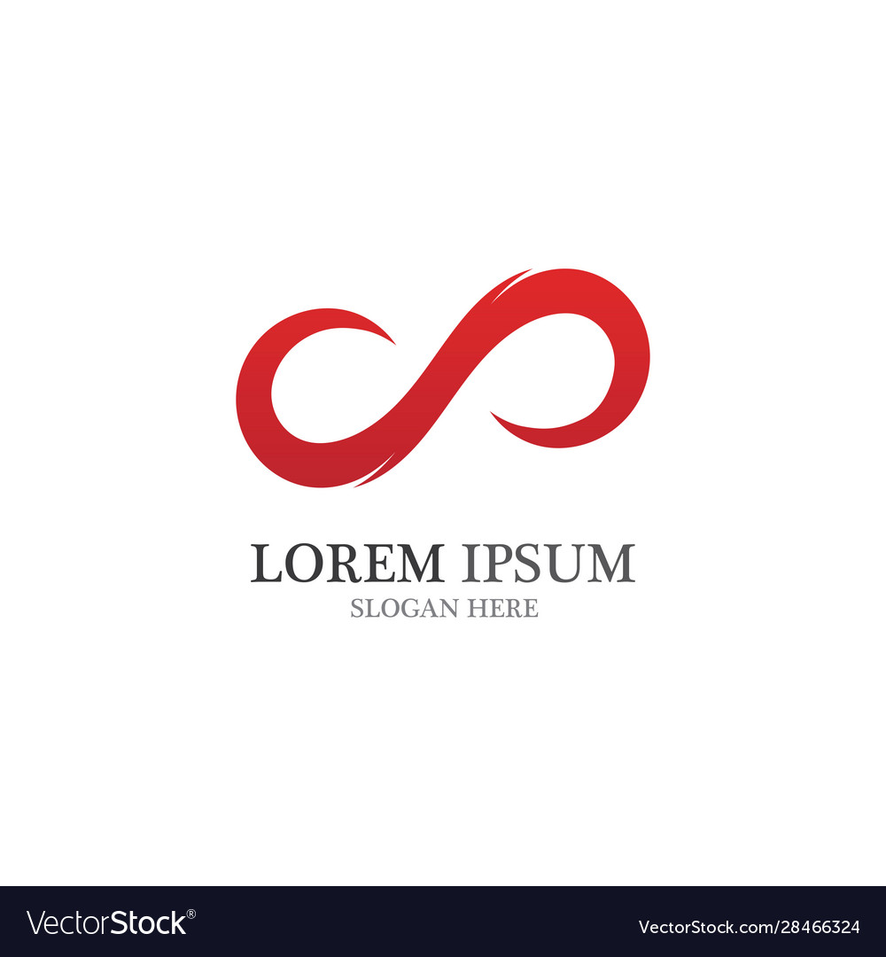 Infinity design Royalty Free Vector Image - VectorStock