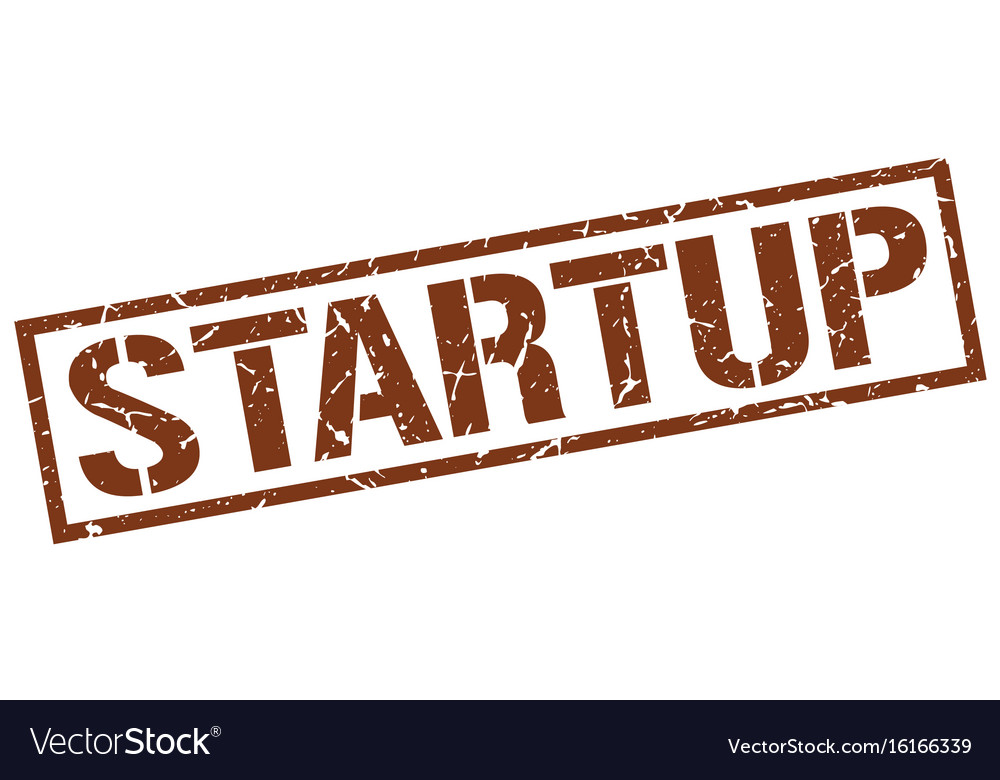 Startup stamp Royalty Free Vector Image - VectorStock