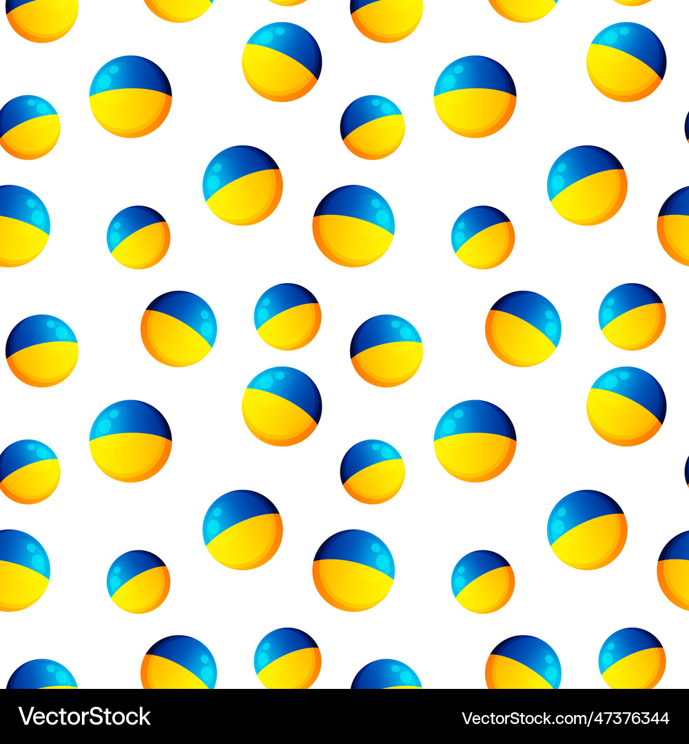 Ukraine flag seamless pattern repeat pattern Vector Image