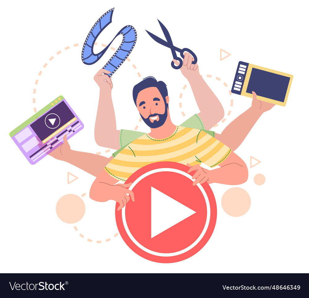 Multitasking motion designer using different tools