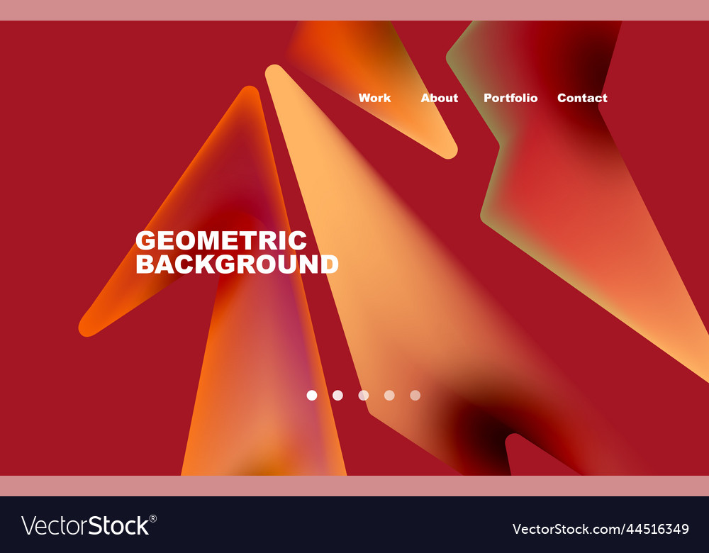 Shards shape composition abstract background web Vector Image