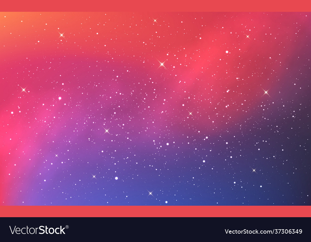 Space background with gradient texture bright Vector Image