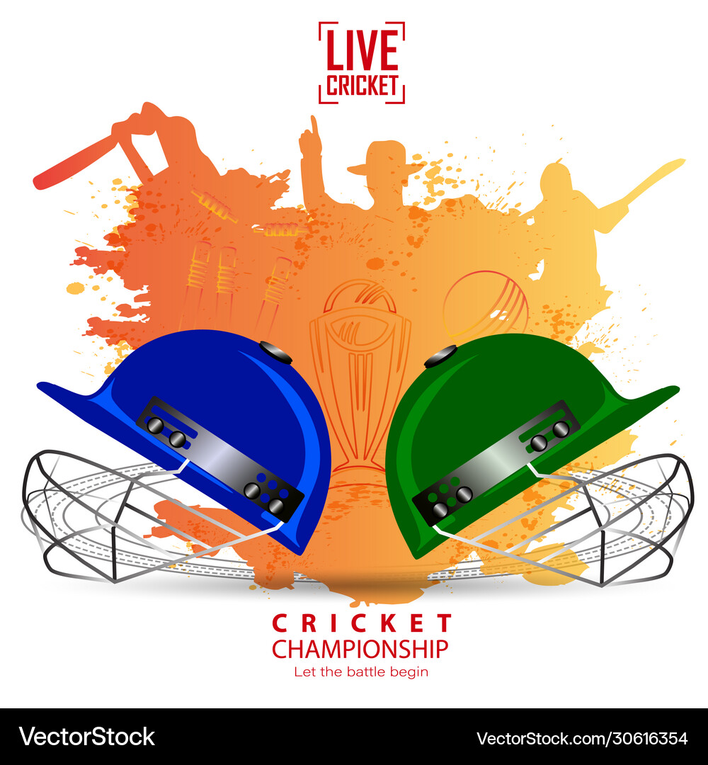 Cricket Royalty Free Vector Image - VectorStock