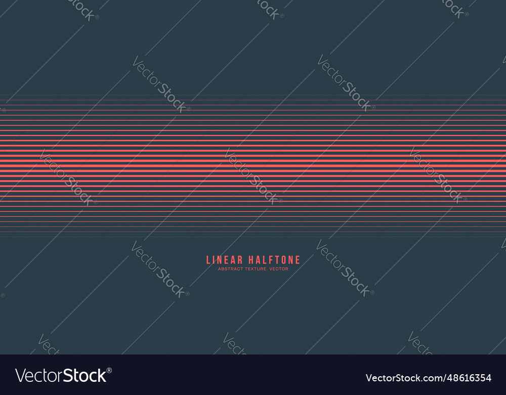 Linear halftone pattern seamless straight line Vector Image Linear halftone pattern seamless straight line Vector Image