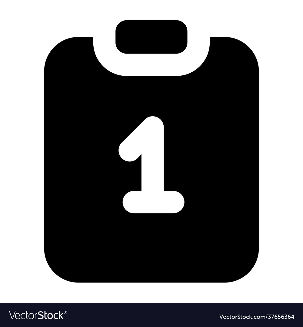 Position one Royalty Free Vector Image - VectorStock