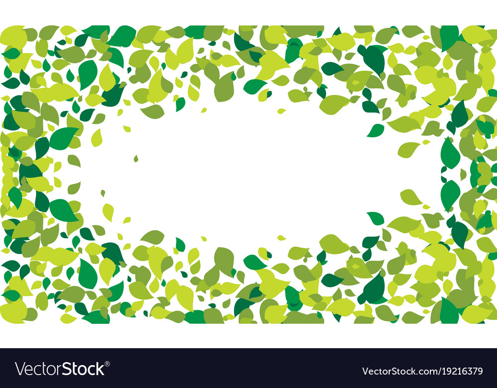 Leaf background design Royalty Free Vector Image