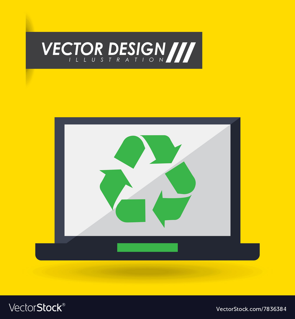 Computer hardware design Royalty Free Vector Image