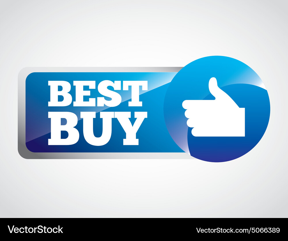 Best buy Royalty Free Vector Image - VectorStock