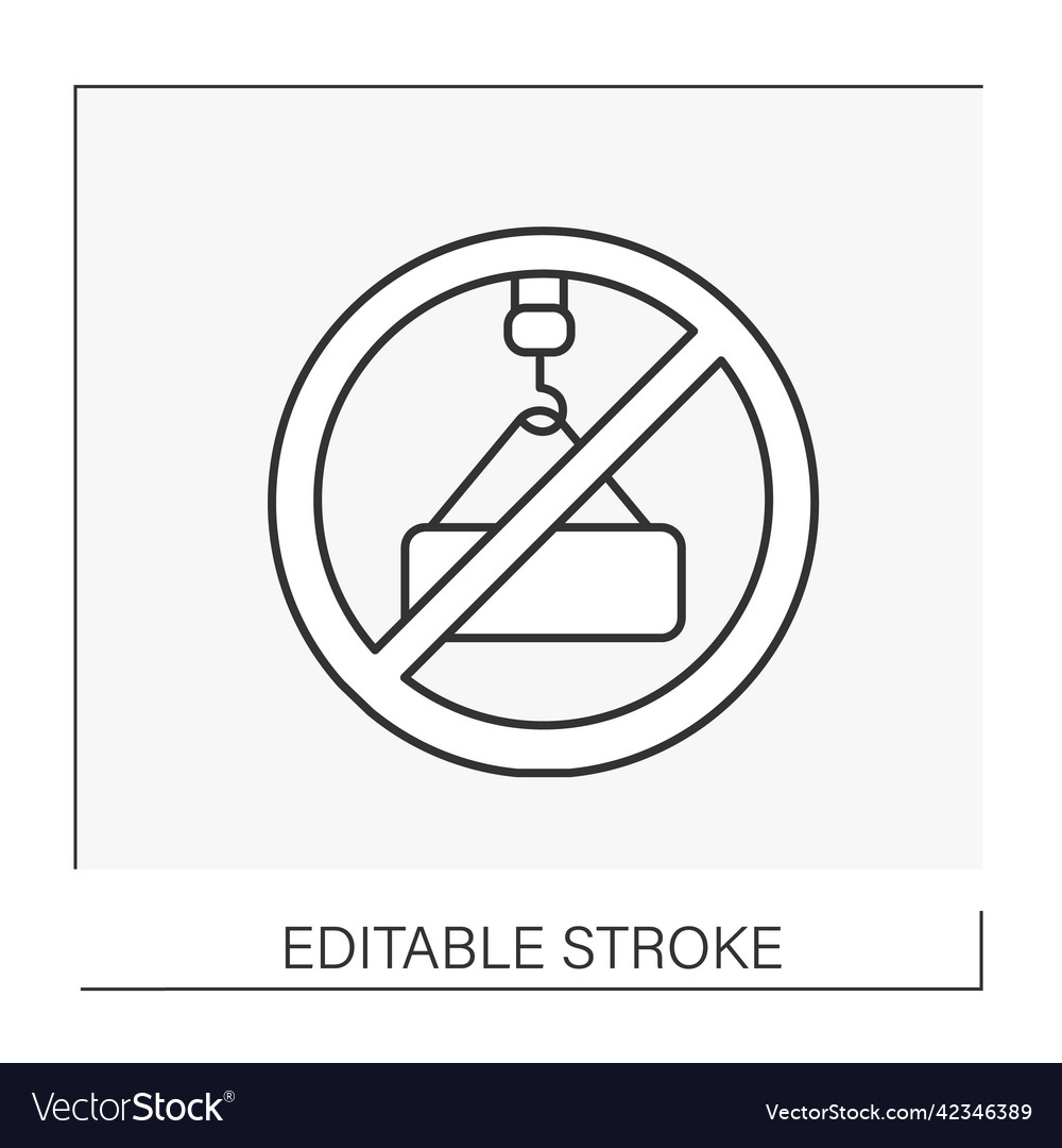 Pointer line icon Royalty Free Vector Image - VectorStock