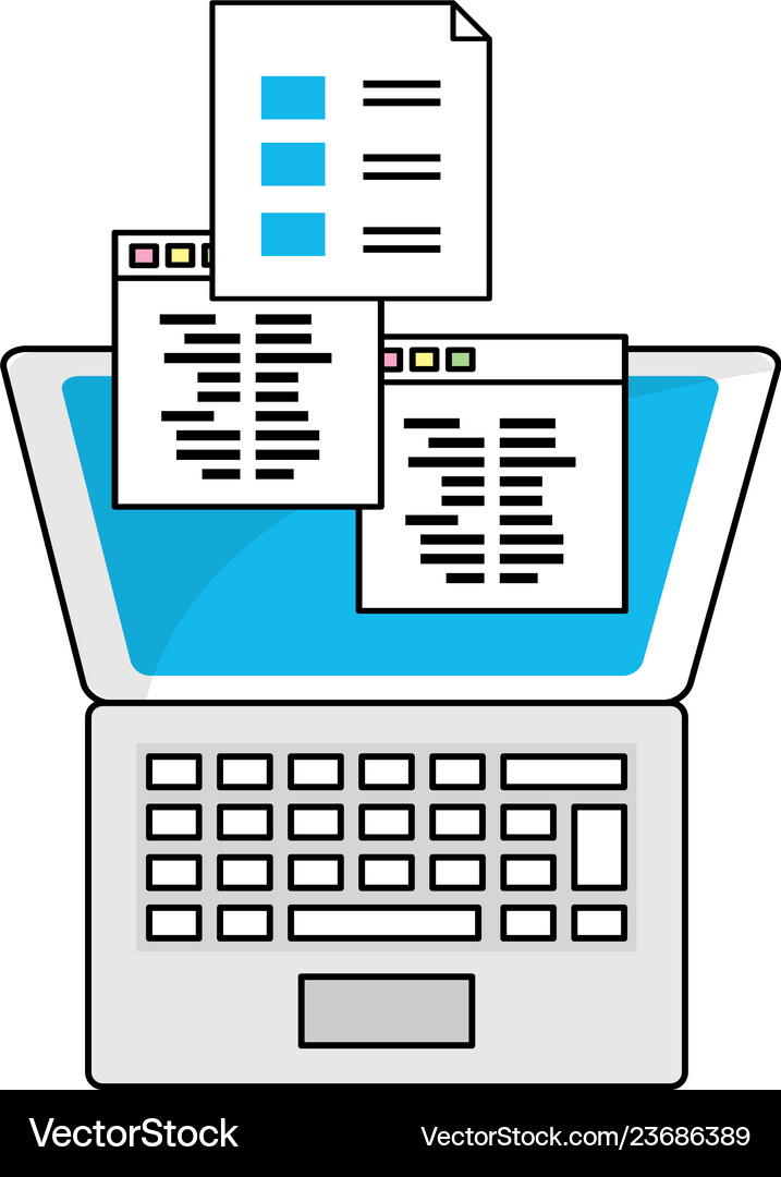 Computer Information Technology Cartoon