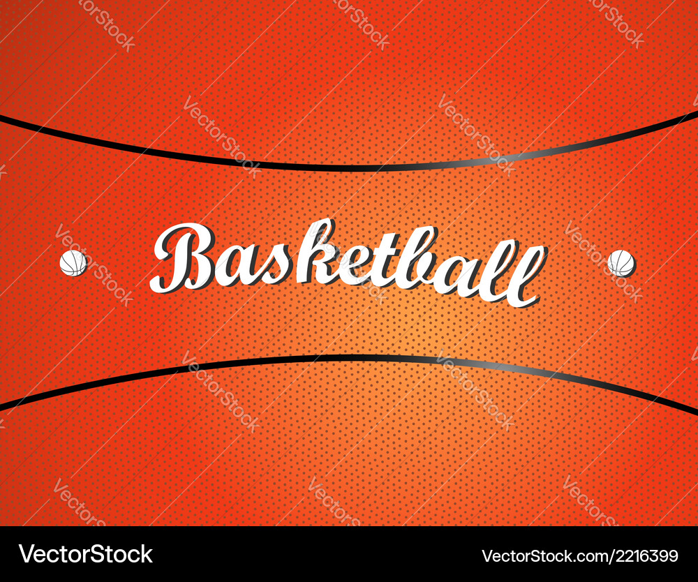 Basketball Texture Pattern Royalty Free Vector Image
