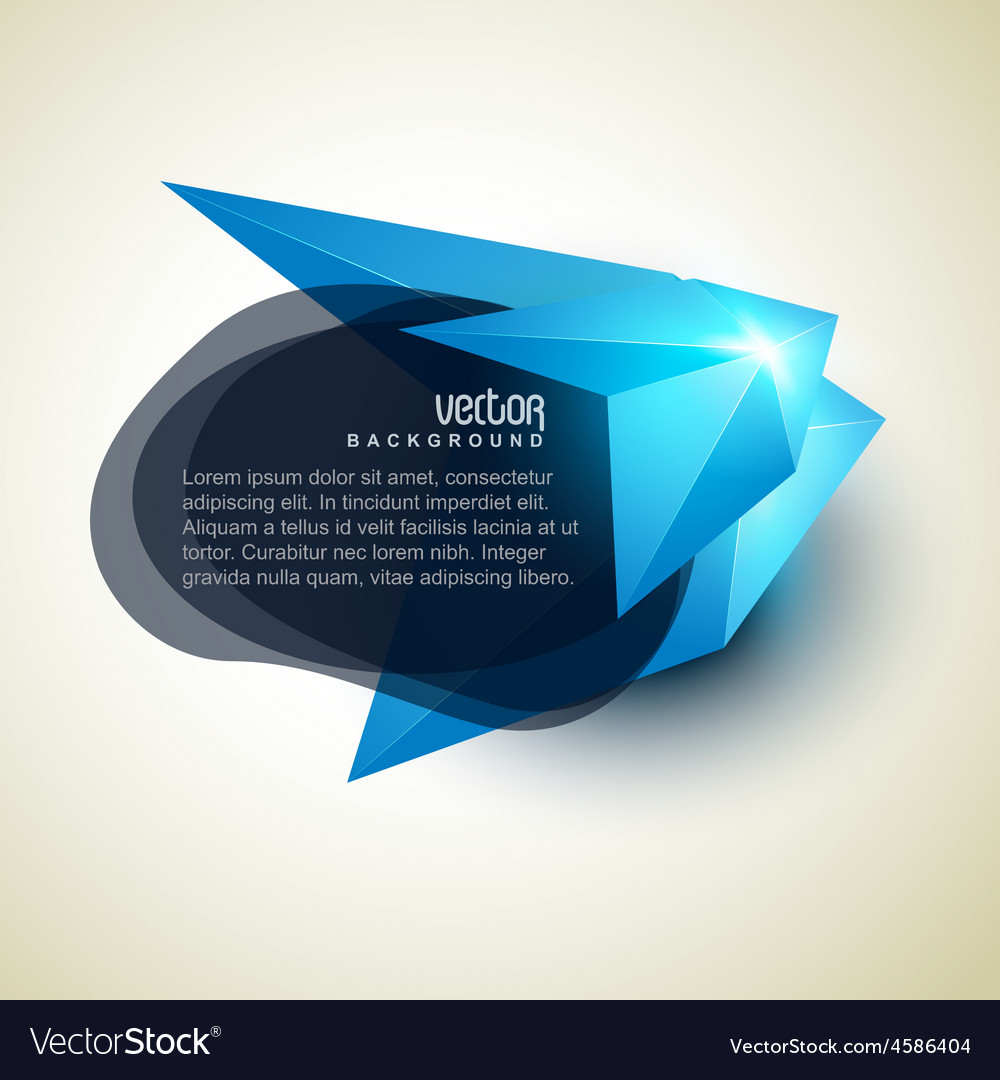 Abstract shape Royalty Free Vector Image - VectorStock
