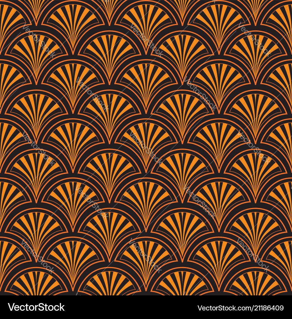 Abstract ethnic floral tile pattern japanese Vector Image