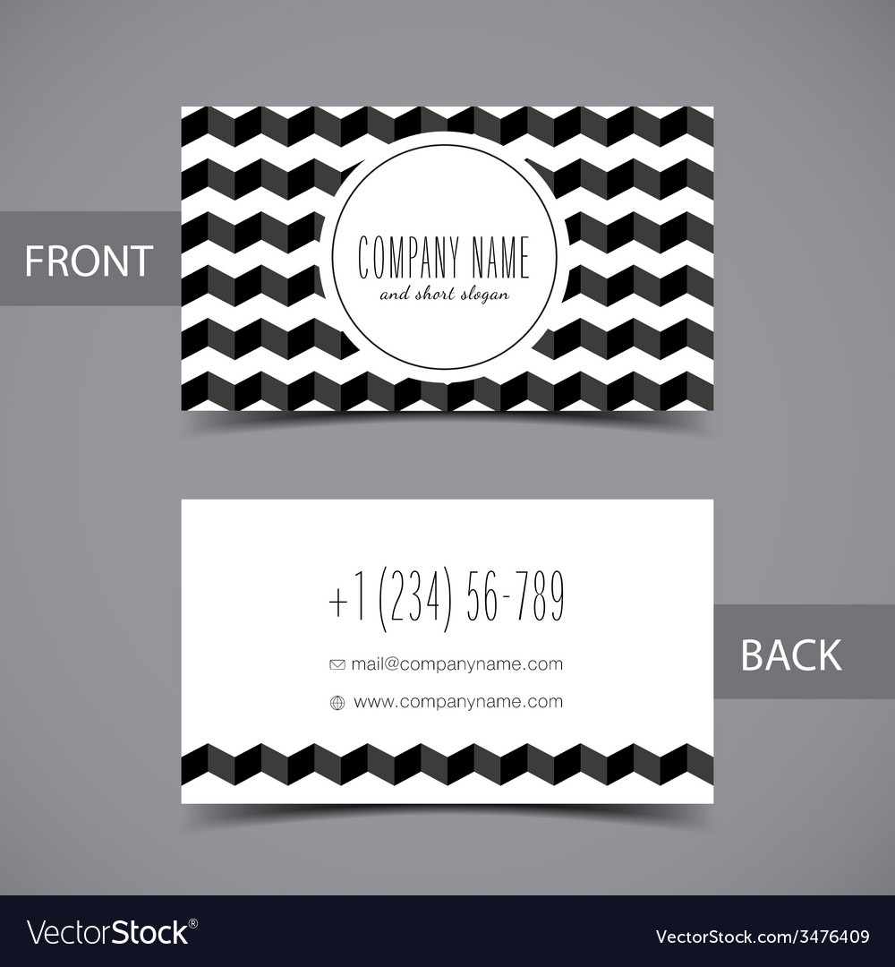 Business Card Front And Back Best Images Limegroup