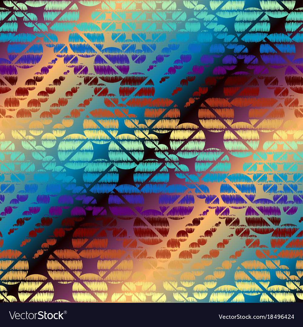 Geometric abstract pattern Royalty Free Vector Image