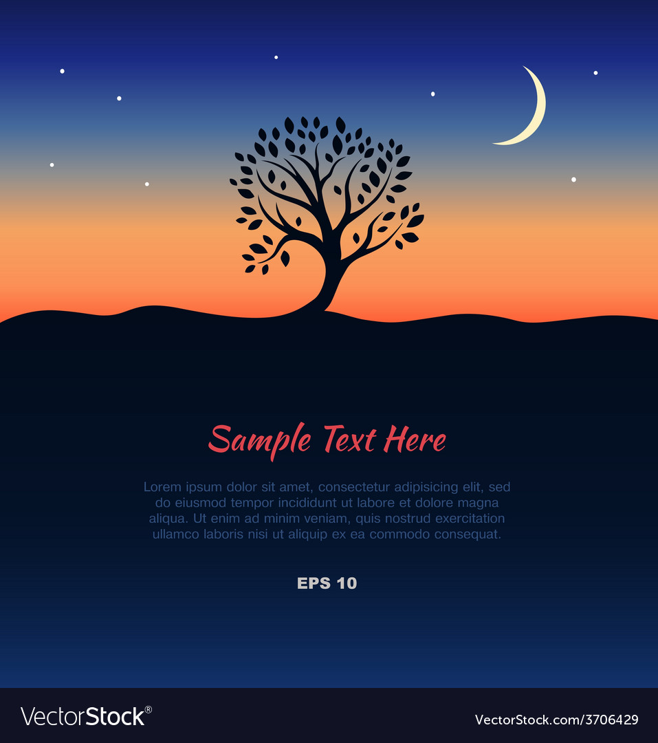 Landscape design Royalty Free Vector Image - VectorStock