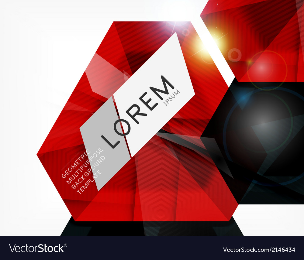 Corporate abstract business template Royalty Free Vector