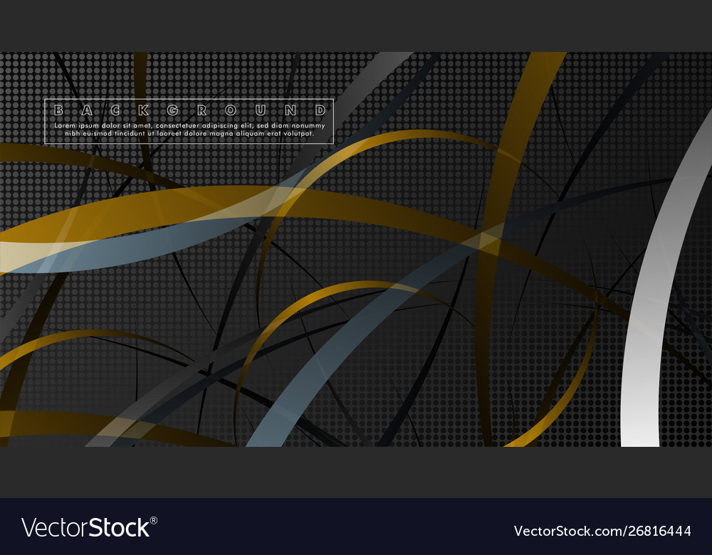 Curved abstract design with background Royalty Free Vector