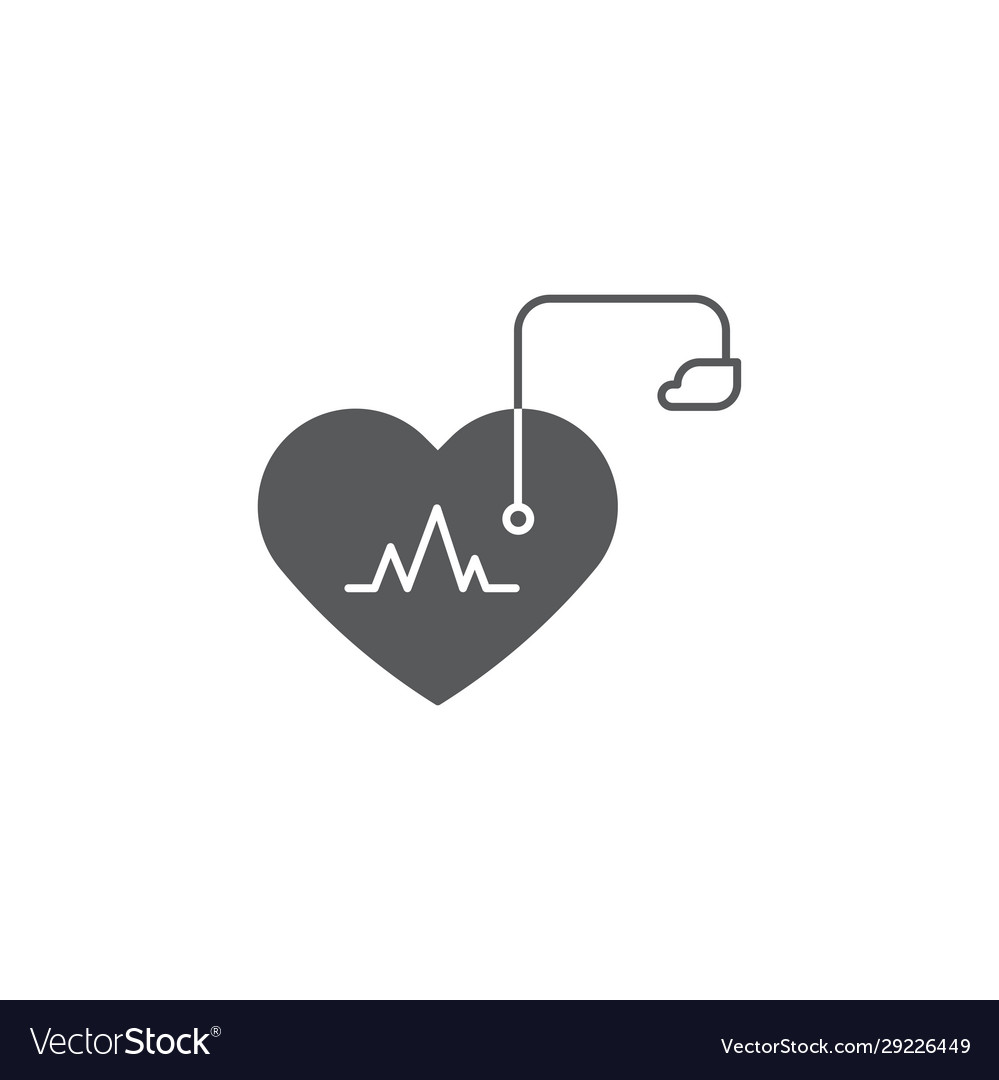 Artificial cardiac pacemaker icon concept Vector Image Artificial cardiac pacemaker icon concept Vector Image