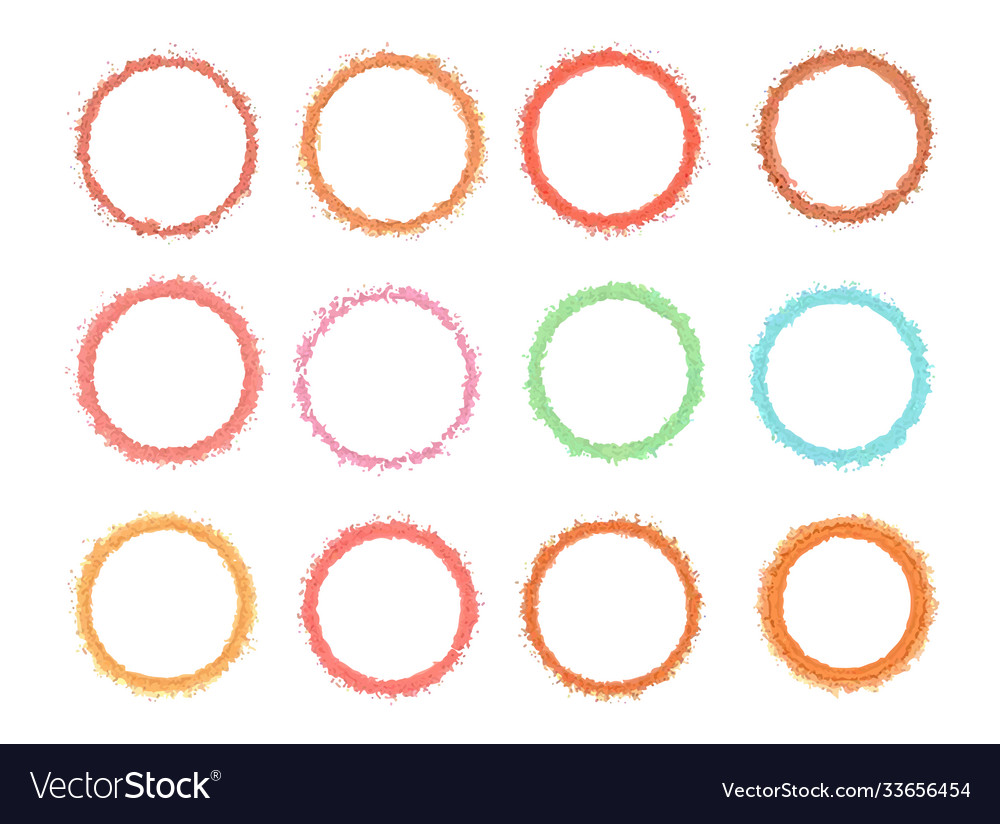Decor pattern shape pastel theme set Royalty Free Vector