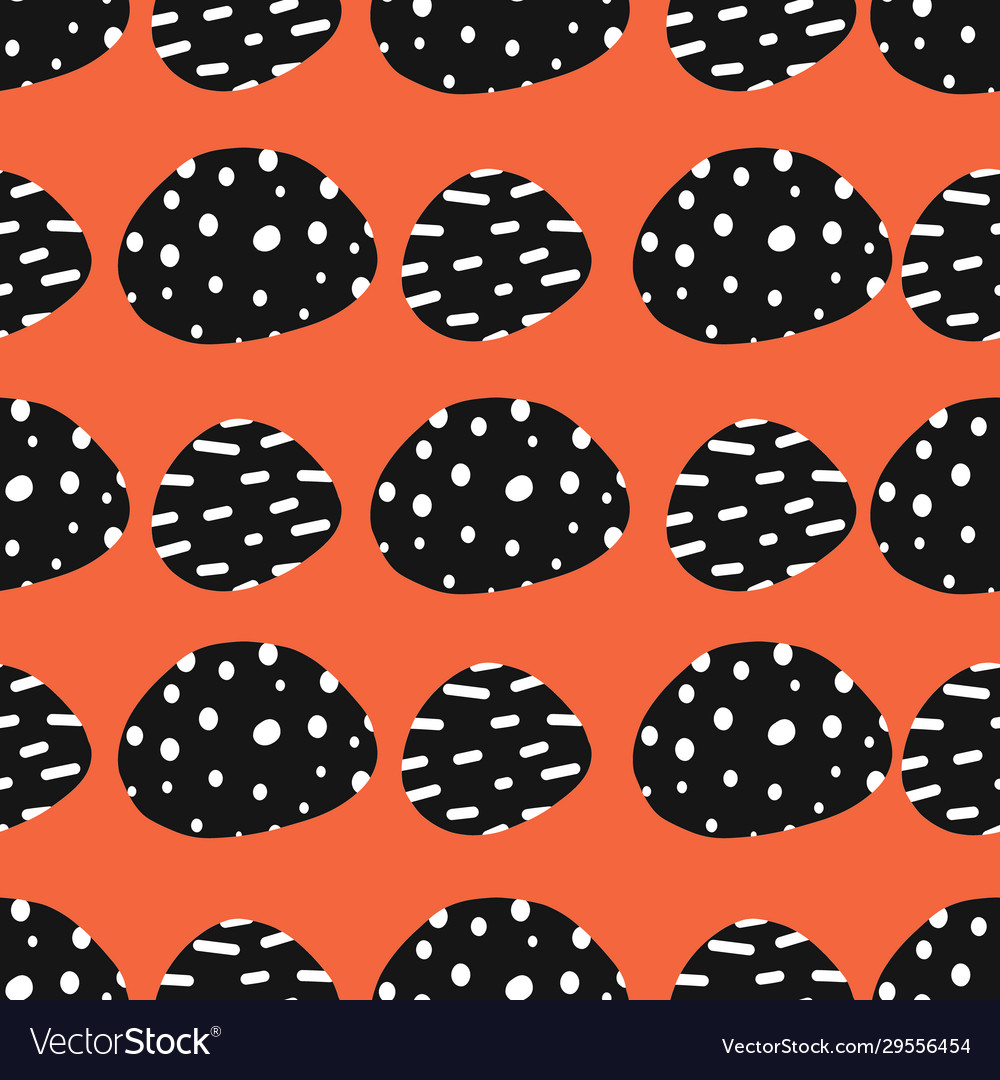 Seamless background with abstract dot Royalty Free Vector