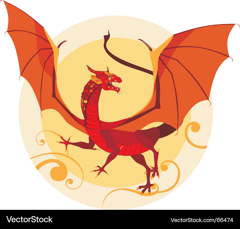 Dragon Royalty Free Vector Image - VectorStock