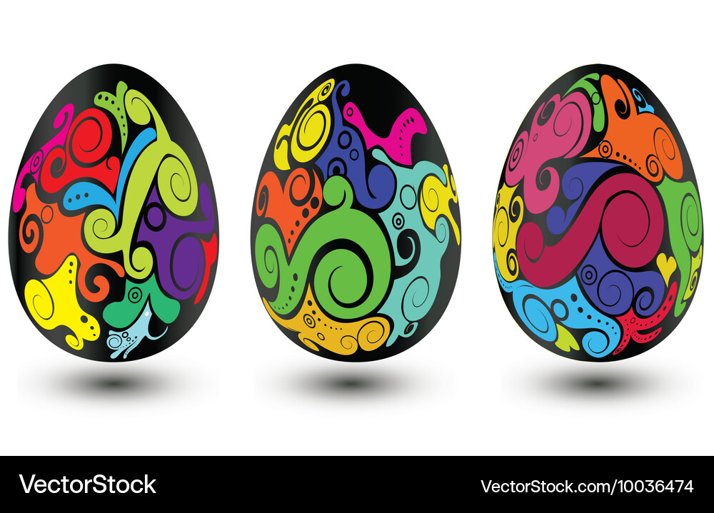 Easter egg Royalty Free Vector Image - VectorStock