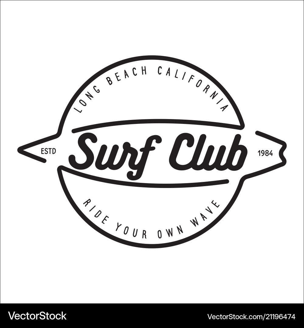 Vintage Surf Logo