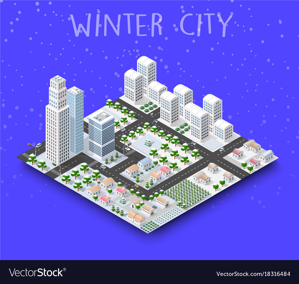 City module creator Royalty Free Vector Image - VectorStock