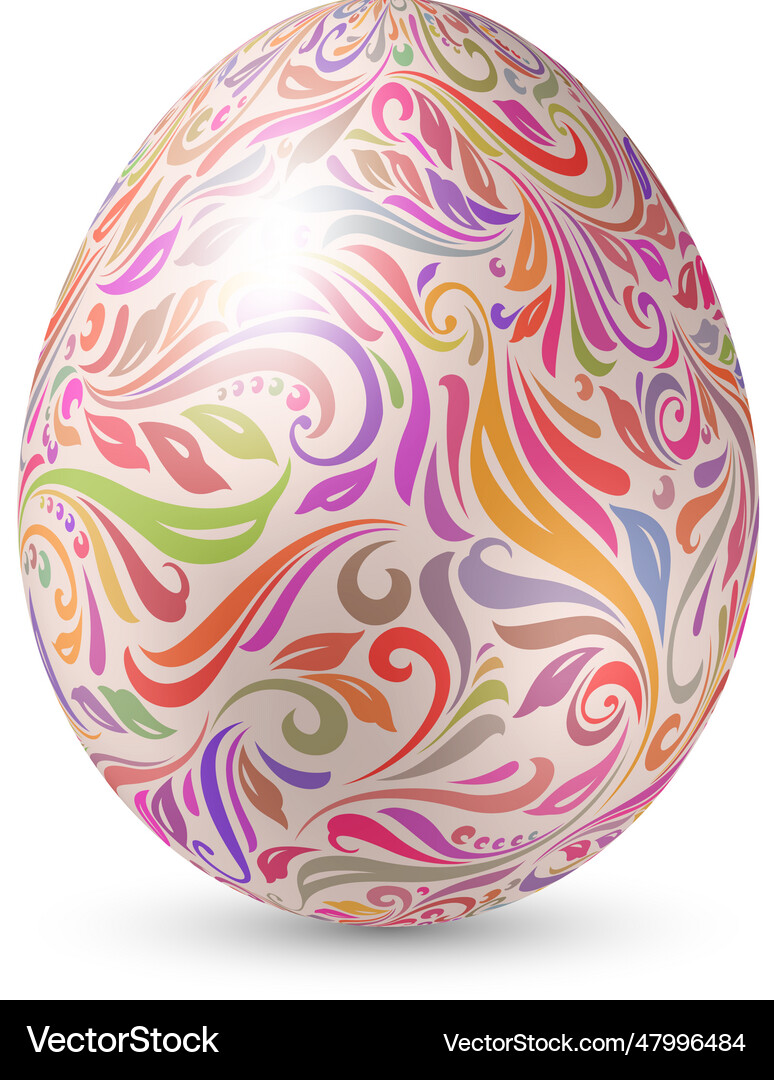 Easter egg Royalty Free Vector Image - VectorStock