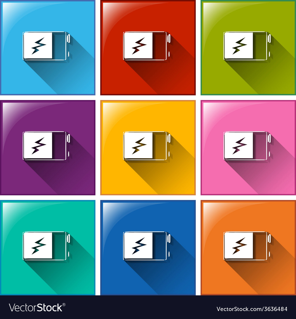 Icon set Royalty Free Vector Image - VectorStock