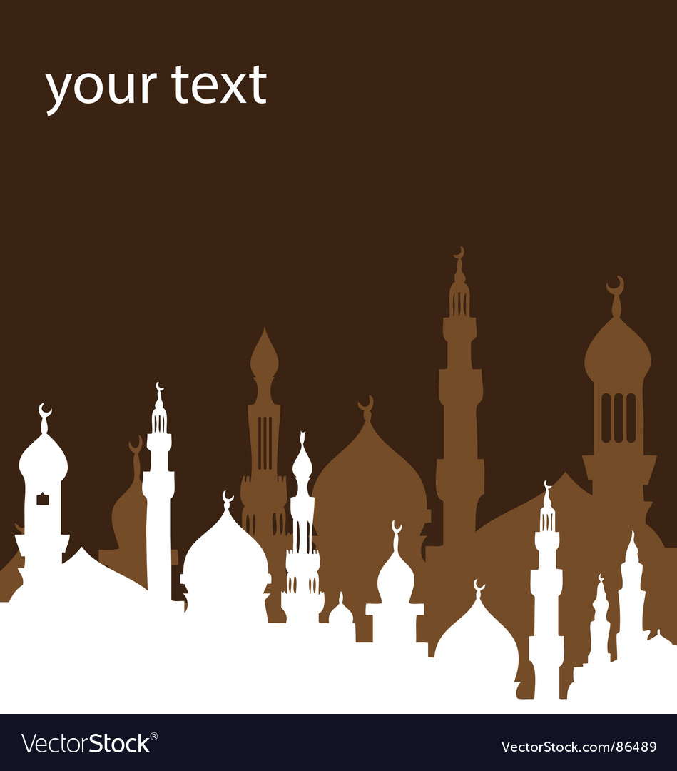 Mosque Royalty Free Vector Image - VectorStock Mosque Royalty Free Vector Image - VectorStock