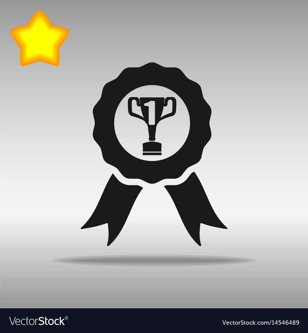 Winner black icon button logo symbol Royalty Free Vector Winner black icon button logo symbol Royalty Free Vector
