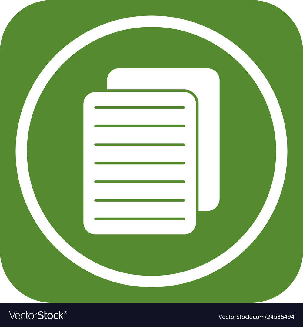 Document icon Royalty Free Vector Image - VectorStock