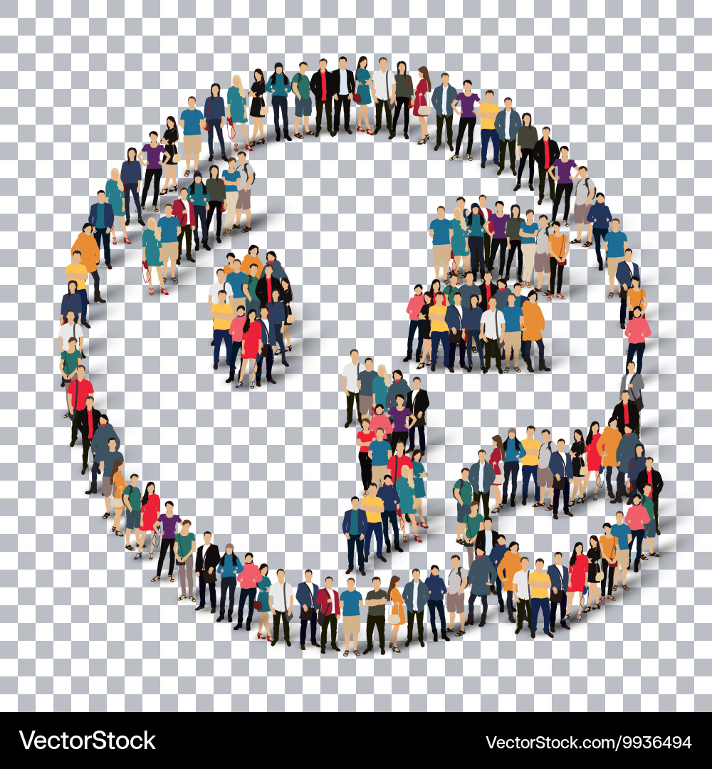 People emoticon smiley icon Royalty Free Vector Image