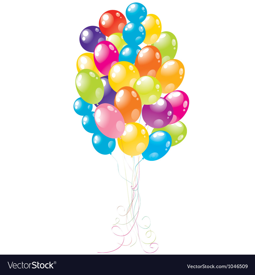 Balloons Royalty Free Vector Image - VectorStock