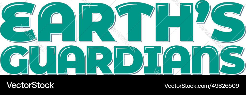 Guardians of earth Royalty Free Vector Image - VectorStock