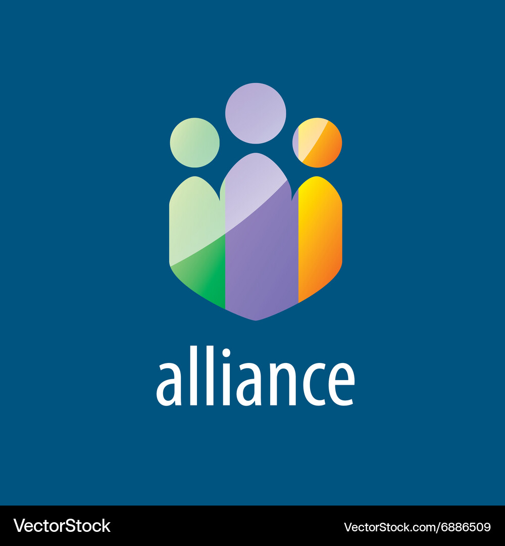 Human alliance logo Royalty Free Vector Image - VectorStock