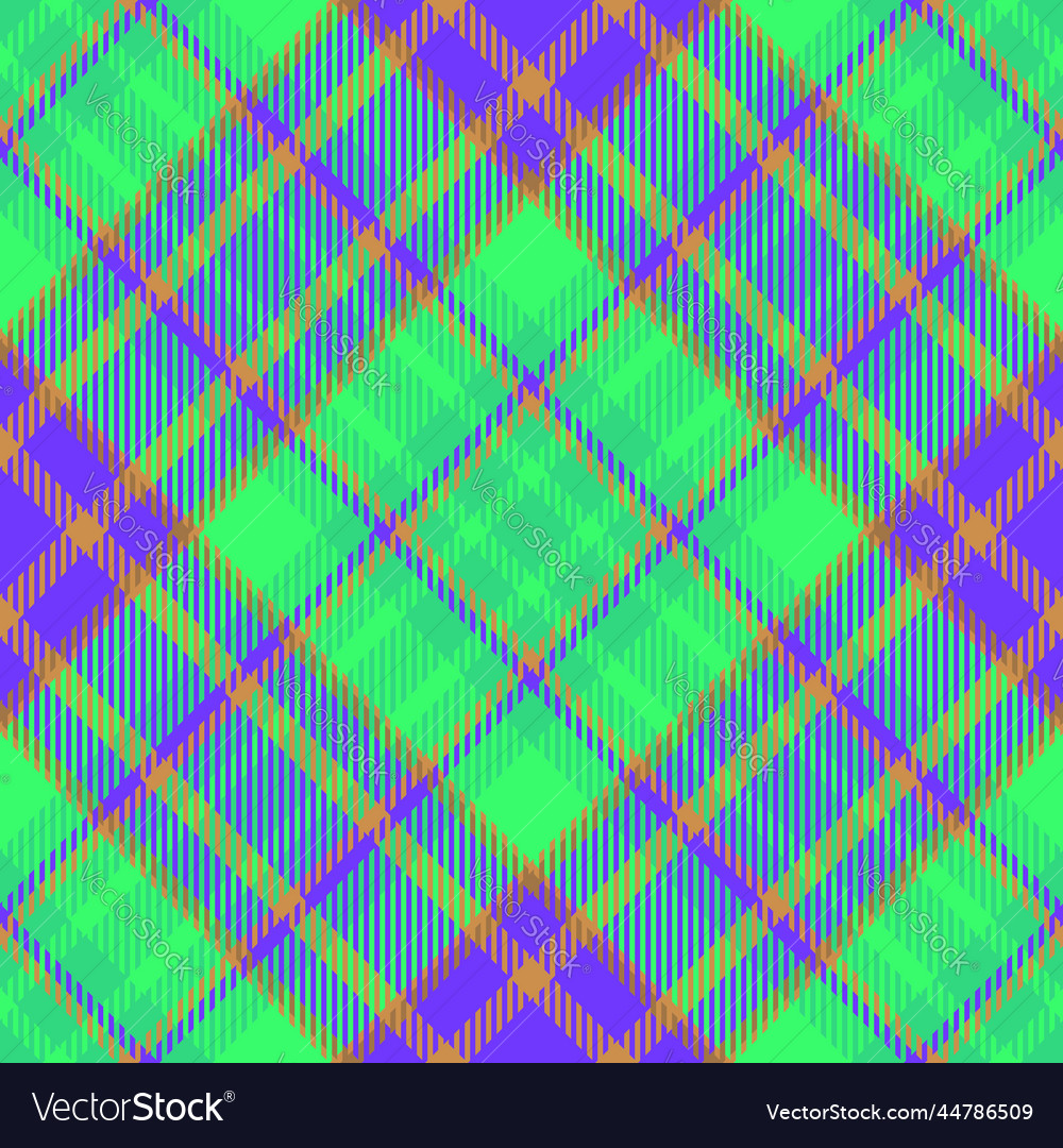 Texture Check Fabric Seamless Tartan Textile Vector Image