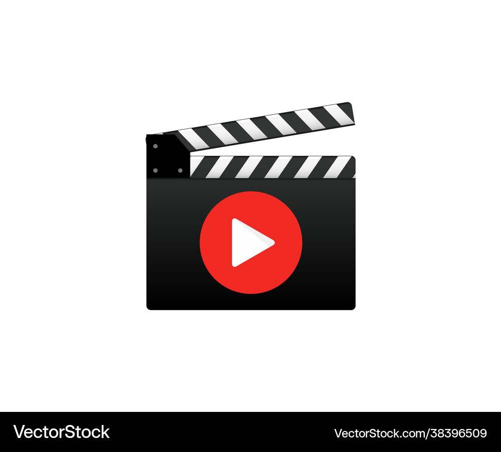 Watch Video Icon Vector