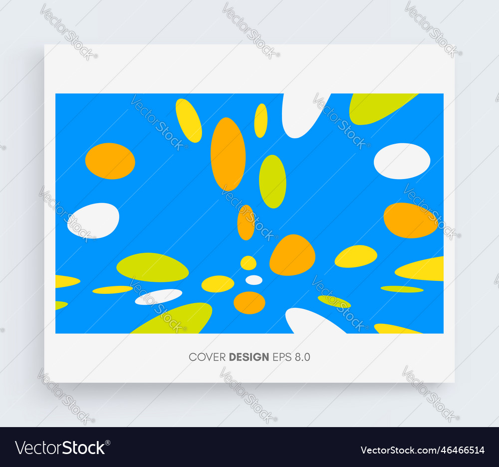 Cover design template abstract background Vector Image Cover design template abstract background Vector Image